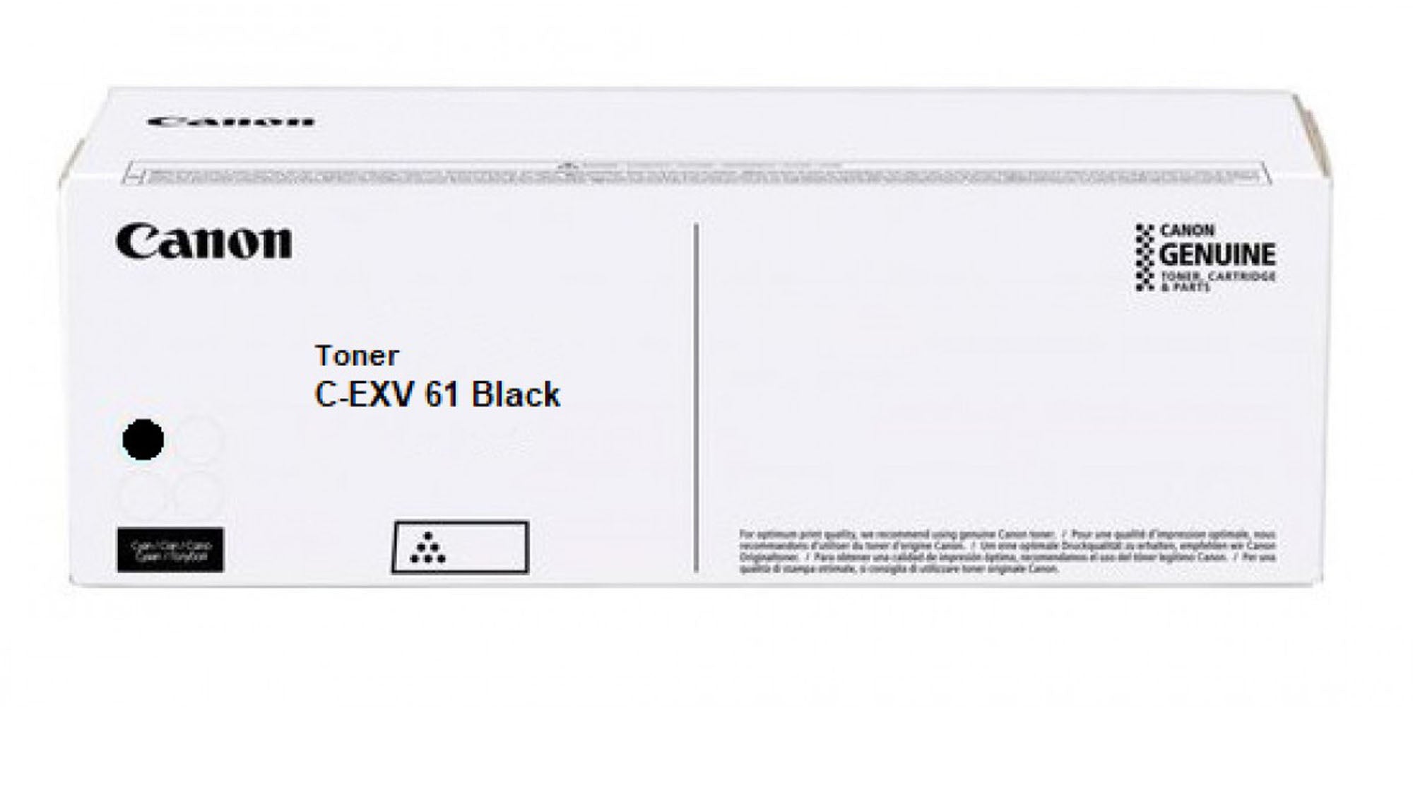 CANON CEXV 61 Black Toner for DX 6855i 6860i and 6870i – SKYROCKUAE