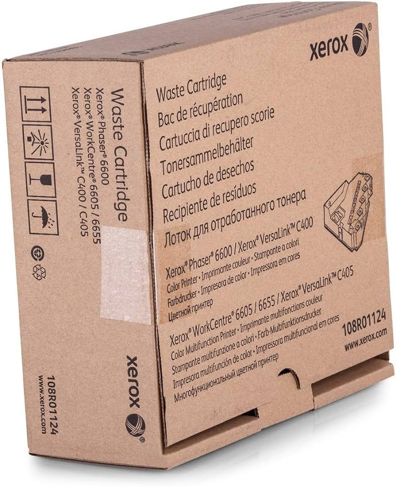 Xerox Waste Cartridge for WorkCentre 6600 and Versa link C405 108R0112 ...