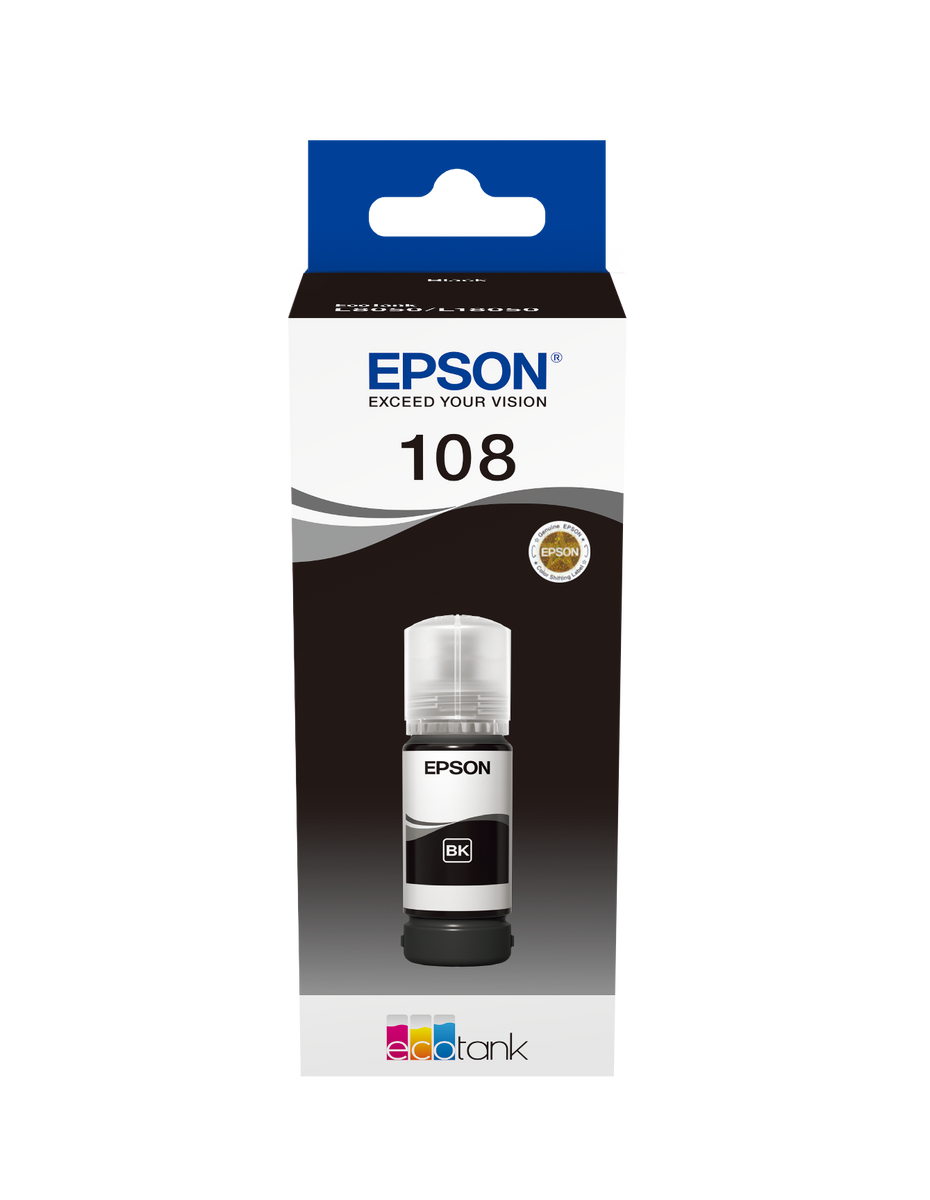 Epson 108 EcoTank Inks for Epson L18050 L8050 Printers – SKYROCKUAE