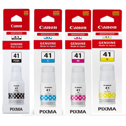 Canon GI-41 High Capacity 4 color Ink set for PIXMA G1420 G2420 G3420 ...