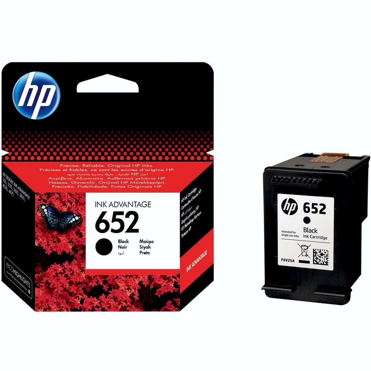 HP 652 Ink Cartridge for HP DeskJet Ink Advantage 4535 4675 – SKYROCKUAE
