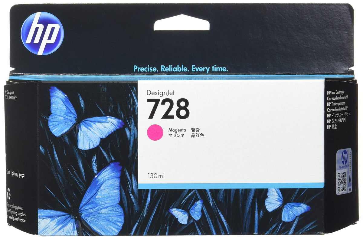 HP 728 Plotter Ink Cartridge for HP Designjet T730 and Designjet T830 ...